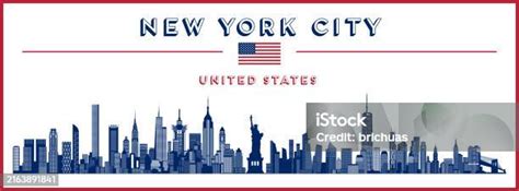 뉴욕 스카이 라인 실루엣 포스터 에서 벡터 일러스트 레이 션 뉴욕 시에 대한 스톡 벡터 아트 및 기타 이미지 뉴욕 시 스카이라인 건설 산업 Istock