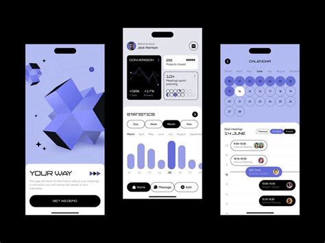 Сublead CRM SaaS Mobile App Mobile app design Mobile app templates Mobile app