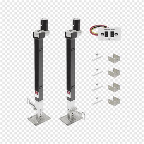 차 착륙 장치 제 5 바퀴 연결 캠퍼 밴 잭 유압 드라이브 시스템 각도 트럭 Png Pngegg