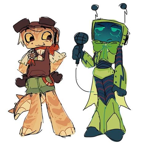 Vee And Shelly Art Dandy World Vee Fanart