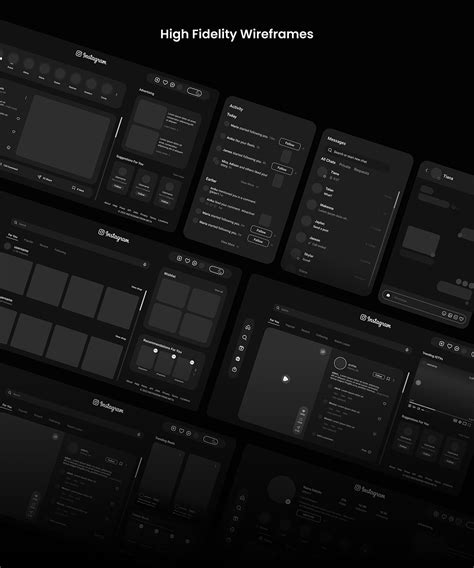 Instagram Redesign Uxui Behance