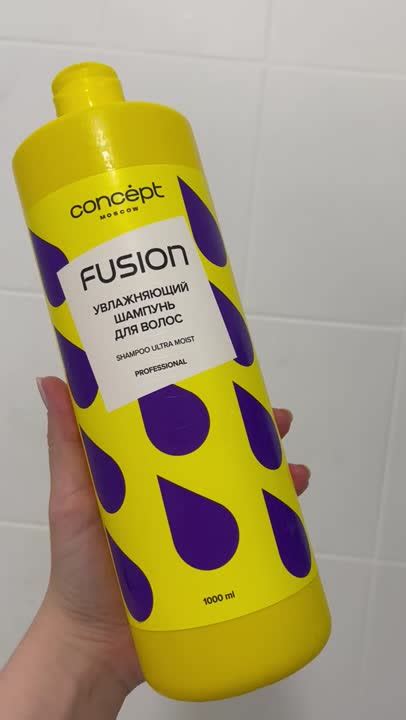 Concept Fusion Шампунь увлажняющий Ultra Moist 1000 мл купить по цене 567₽ в ЛЭТУАЛЬ