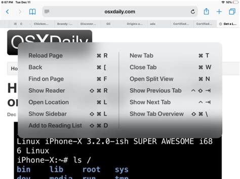 28 Safari Keyboard Shortcuts For Ipad
