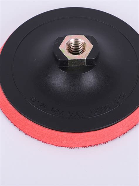 Диск подошва с липучкой 125 мм для полировки и шлифовки на МШУ и дрель купить на Ozon по низкой