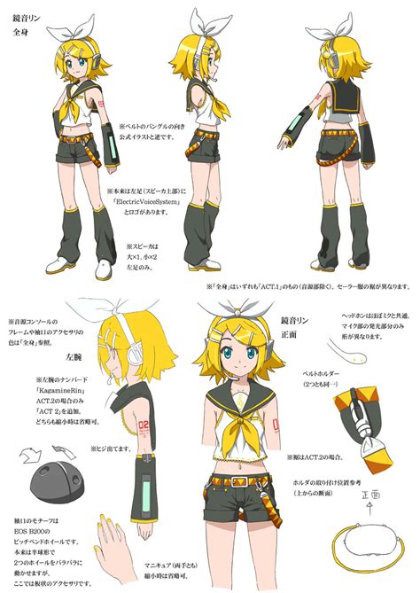 Kagamine Rin Vocaloid Drawn By Errant Danbooru