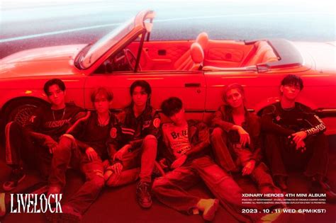 Xdinary Heroes 4th Mini Album Livelock Concept Photos Kpopping
