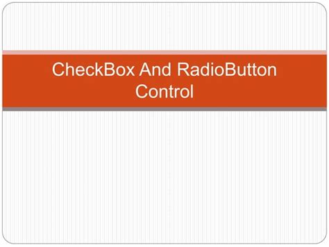 Windowforms Controls C Pptx Operating Systems Computer Software And Applications
