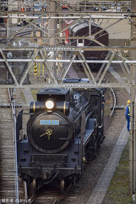 2nd train トキ鉄D51 827の牽引でオヤ31 31が入換作業の写真 TopicPhotoID 70307