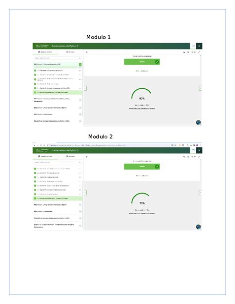 Examenes Fundamentos De Python 2 Ingenieria Modulo Modulo Modulo