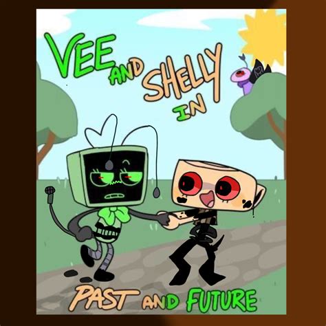 Vee And Shelly In Past And Future But Twisted Disegno Arte Ventagli