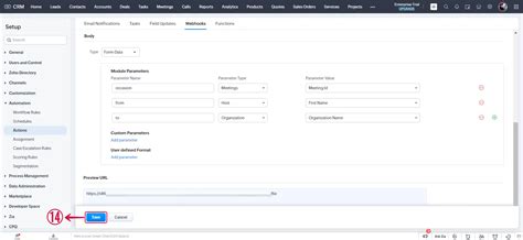 Configuring Zoho Crm To Send Webhook Events An Open Source Cloud