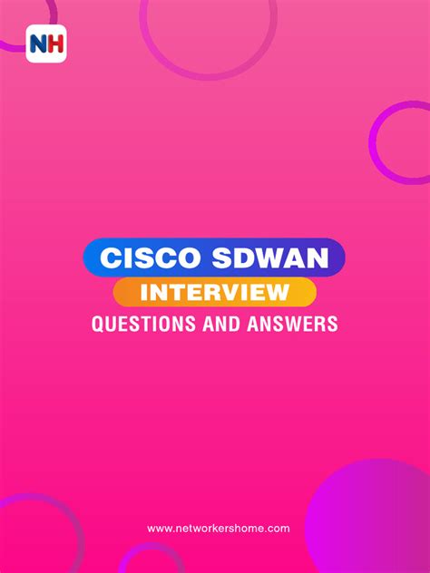 Cisco Sdwan Interview Questions And Answers Guide 1662223635 Pdf Law