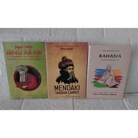 Jual Buku Agama Bacaan Islami Refrensi Agama Kisah Teladan Islam Religius Ibnu Arabi