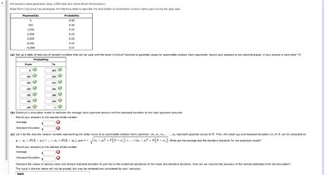 Solved All Answers Were Generated Using 1000 Trials And