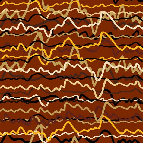 Vector Seamless Abstract Pattern With Horizontal Curved Lines Vector Art At Vecteezy