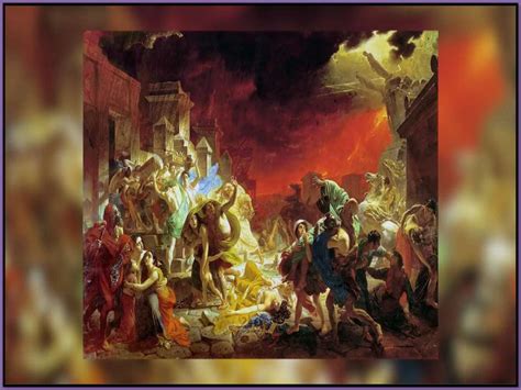 Картина Брюллова Последний день Помпеи Плиний Младший Письмо Тациоту Online Presentation