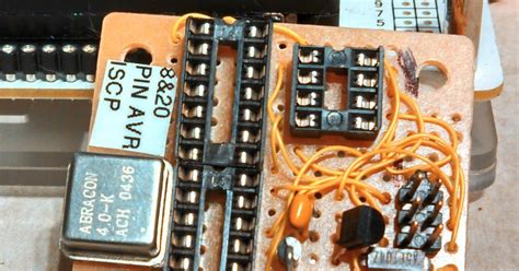 Ka7oeis Blog A Stand Alone Icsp Interfaceprogramming Board For 8 And 28 Pin Avr Microcontrollers