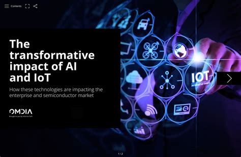The Transformative Impact Of Ai And Iot Omdia