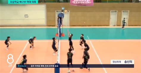 스파이크 몸으로 받고 허락받아야 물 마시고 초등학교 배구부 학대 의혹