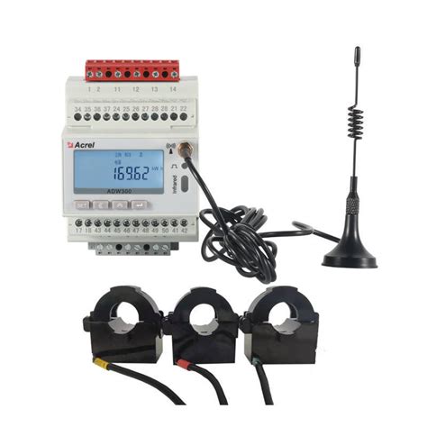 3 Phase Rs485 Communication Power Energy Meter With 3 Cts Iot Din