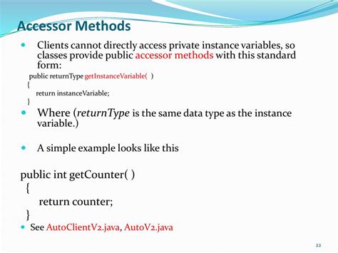 lesson 3 reviewing java implementation of oo principles part 1 ppt download