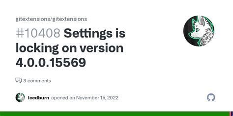 settings is locking on version 4 0 0 15569 · issue 10408