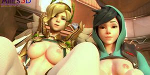 You Worship Mercy And Tracers Feet Pov Tnaflix Com