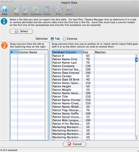 1 importing data arts management systems