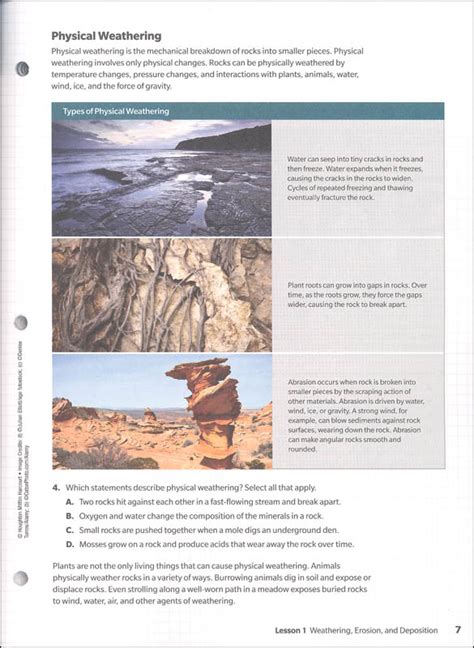 Science Dimensions Homeschool Package Module F Grades 6 8 Geologic Processes And History