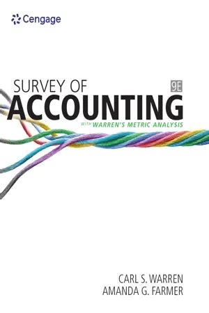 Pdf Survey Of Accounting By Carl Warren 9780357132593 9780357132821