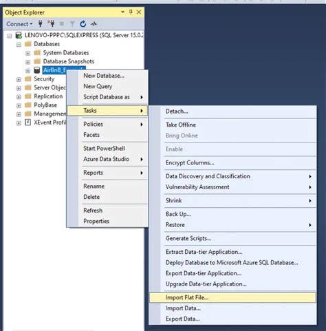 Import Flat File Insights Spotter