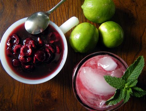 A Crafty Lass Cherry Lime Cocktails