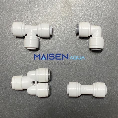 Co cút nối nhanh phi 6mm Phi 10mm dùng trong máy lọc nước RO Shopee Việt Nam