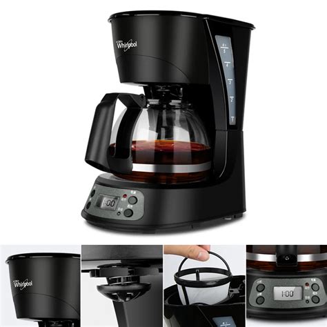 Cafe Americano Coffee Machine Automatic 24h Reservation Coffee Makers Household Drip Coffeeandtea