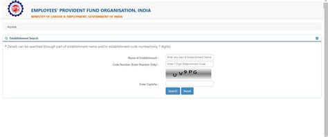 Epfo Establishment Search Know How To Find Details