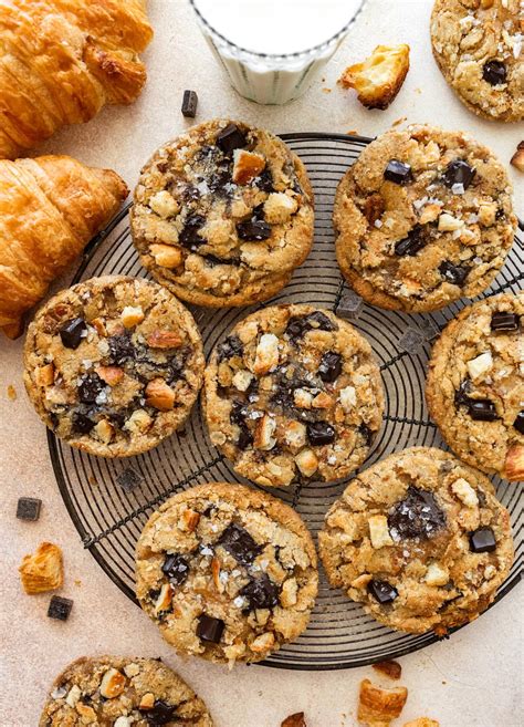 Chocolate Croissant Cookies Street Food Spectacle