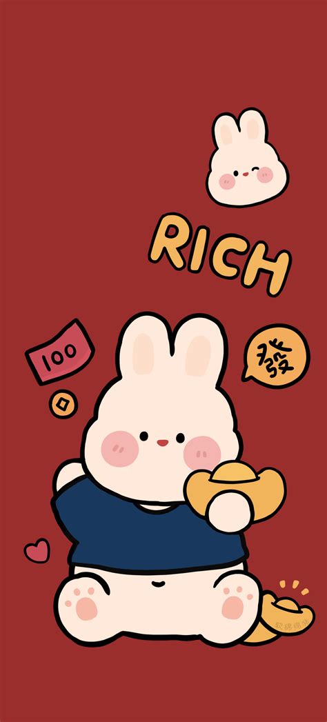 兔年｜可爱｜卡通｜ 堆糖，美图壁纸兴趣社区