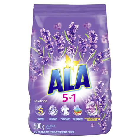 Lava Roupas PÓ Lavanda Ala Pacote 500g Gtineanupc 7898422745523
