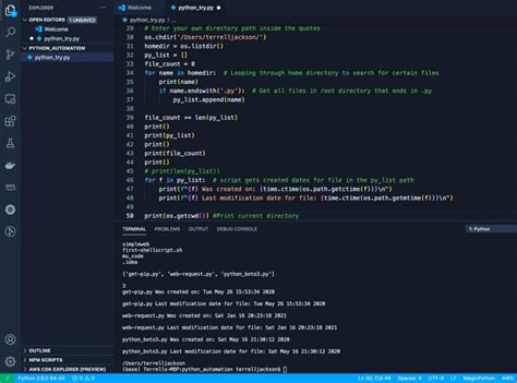 Pythonlearning Linux Pythonautomation Selflearning Boto3 Python Terrell Jackson 14