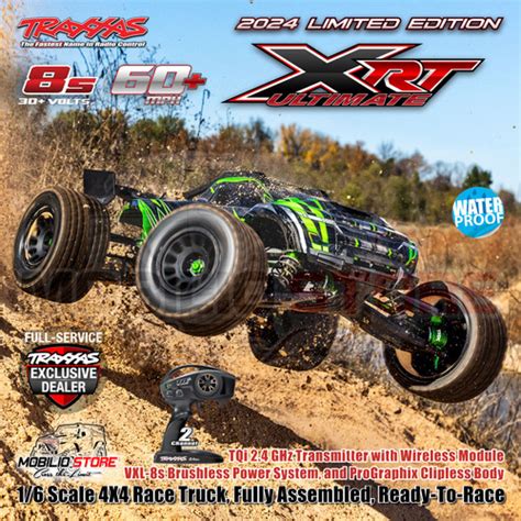 Jual Traxxas Xrt Ultimate 16 Extreme Race Truck 4wd 8s Brushless Tqi