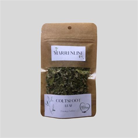 Coltsfoot Leaf Tussilago Farfara Organic Dried Coltsfoot Etsy