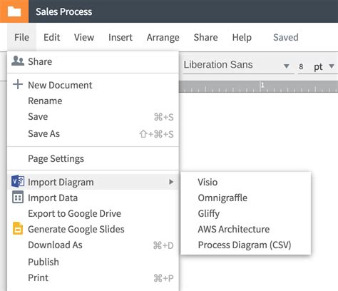 Microsoft Visio Import Export Lucidchart