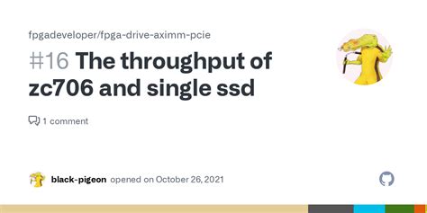 The Throughput Of Zc706 And Single Ssd · Issue 16 · Fpgadeveloper Fpga Drive Aximm Pcie · Github