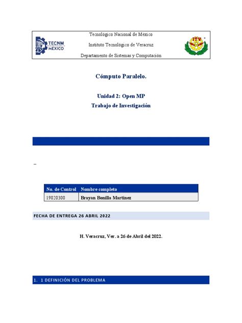 Análisis De Directivas Clave De Openmp Para La Programación Paralela
