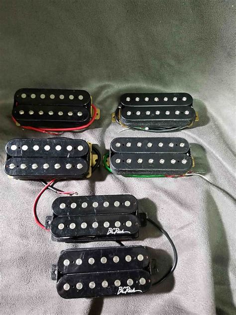 Lot Of 7 String Pickups 6 Pickups Total Reverb