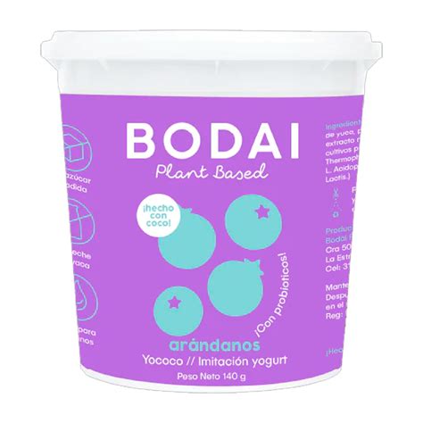 Postre Bodai Yococo Vegano Arandanos X140 G