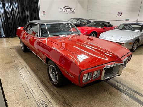 1969 Pontiac Firebird Red With 96306 Miles Available Now Used