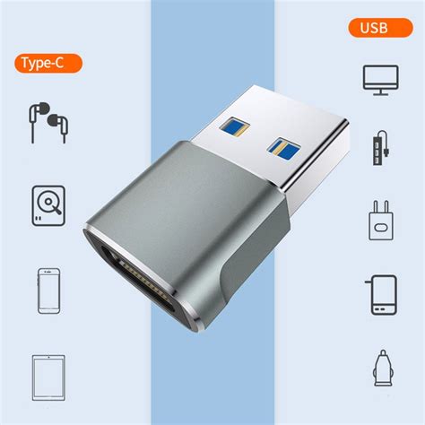 Адаптер Usb3 0 к типу C разъем Usb 3 0 папа мама скорость передачи данных 5 Гбит с для и