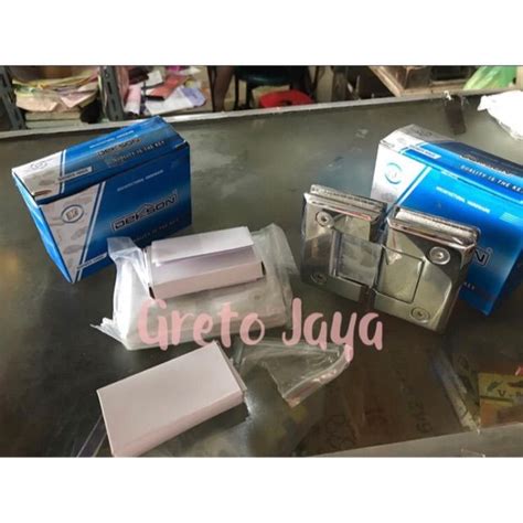 Engsel Shower Pintu Kaca Dekkson Glass To Glass 180 Derajat Dekson Dks Dekkson Lazada Indonesia