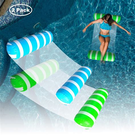 Inflatable Pool Floatswater Hammock Recliner Inflatable Floating Swimming Mattress Sea Swimming